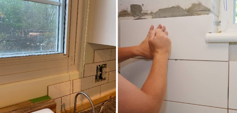 How to Tile Around a Window Without Trim | 5 Easy Steps (2025)