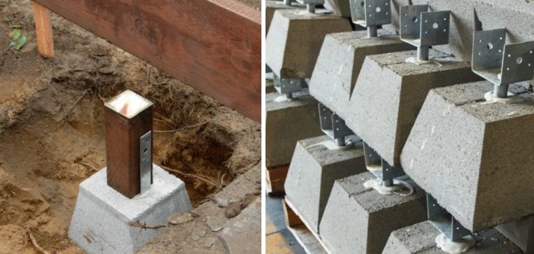 How to Use Concrete Pier Block With Metal Bracket | 5 Easy Steps